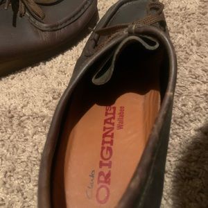 Clarks | Shoes | Dark Brown Leather Wallabees | Poshmark